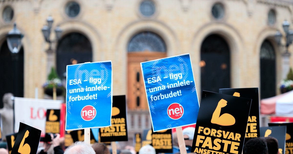 Arbeidsliv i forandring - Nei til EU