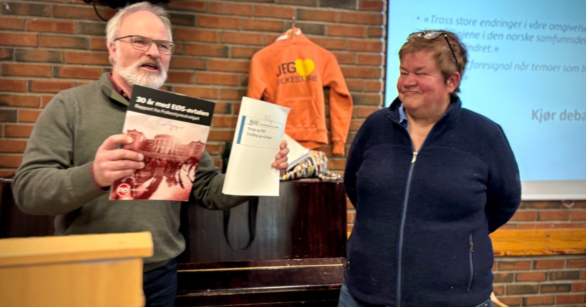 Tvilsom gevinst av EØS - Nei til EU